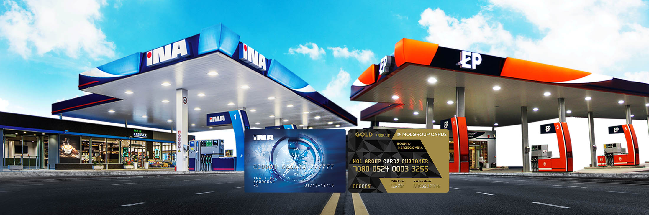 EP MOL kartica - Holdina EP